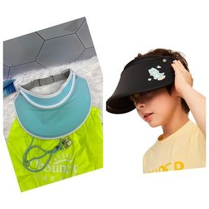 Accessories | Kidssun Visor Hats Boys Girls Adjustable Large Brim ...